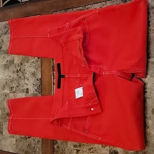 Escada | Jeans | Escada Red Denim Jeans | Poshmark